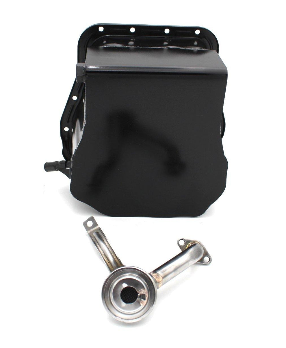 Outfront Motorsports Modified Shorted Mid Engine Oil Pan and Pickup (N